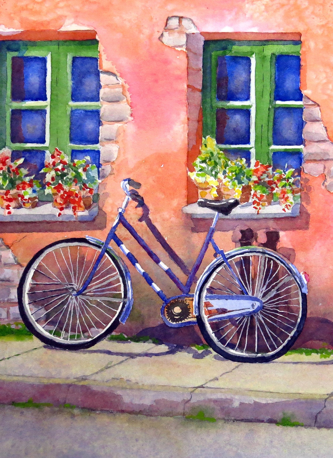 Bike Illustrations Bicycle Prints Travel Wall Art Italian Etsy Bike Illustrations Bicycle Prints Travel Wall Art Italian Etsy