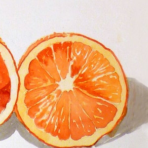 Orange Print, Kitchen Wall Art Oranges, Fruit Wall Art Print, Oranges ...