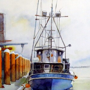 NAUTICAL OCEAN Decor, Seaside Fish Craft Wall Art Seascape, Watercolor ...