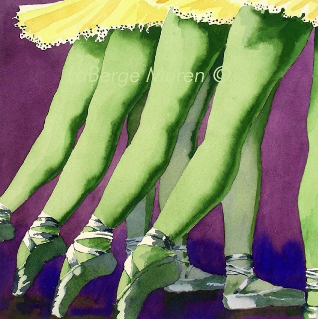 Dance Decor, Ballet Decor, Ballerina Wall Decor, Watercolor, Dance ...