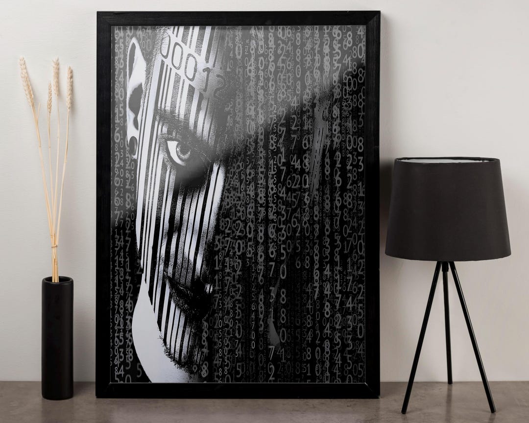 Computer Science Wall Decor, Electronic Wall Art, Extra Large Canvas ...