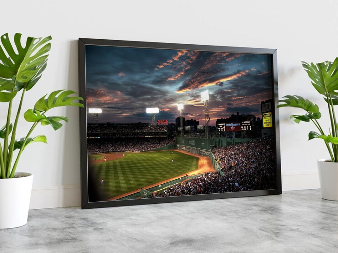 Fenway Park Boston Massachusetts Canvas Wall Art Design, Poster Print ...
