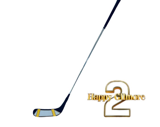 Happy Gilmore Golf Putter Replica: 3D Printed Gag Gift With Keychain ...