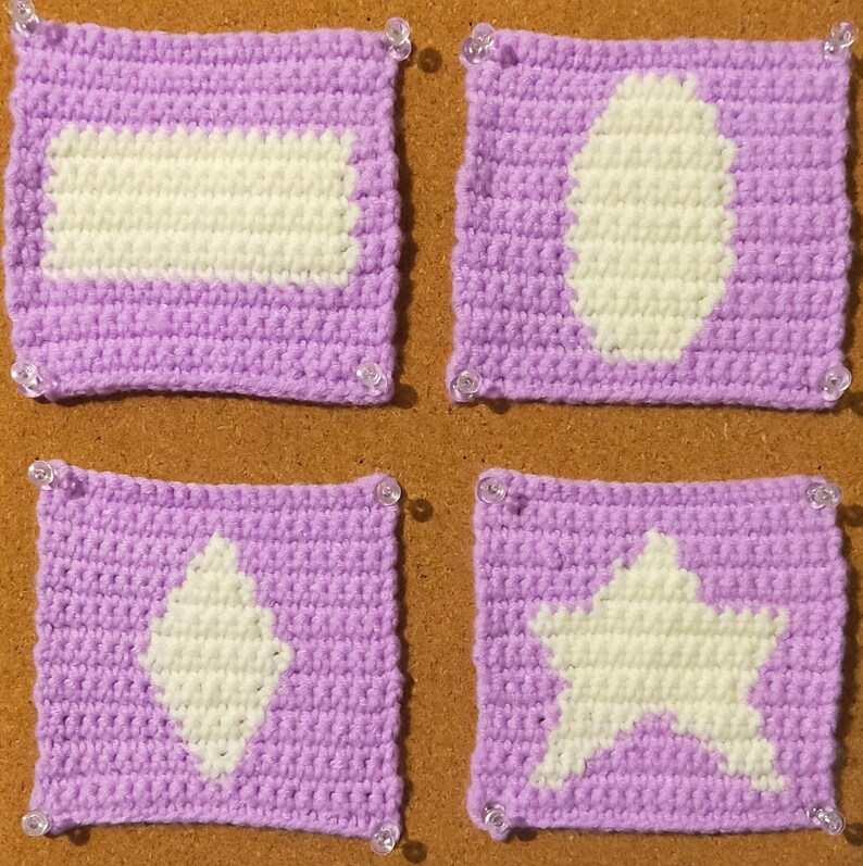 Crochet Basic Shapes - Etsy