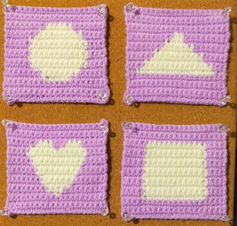 Crochet Basic Shapes - Etsy