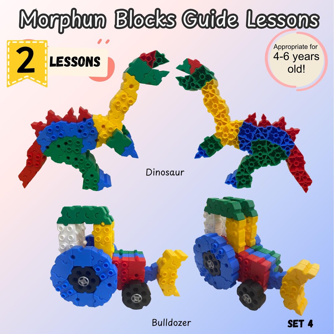 Digital Morphun Blocks Lesson Guide for Children STEM Classroom or Home ...