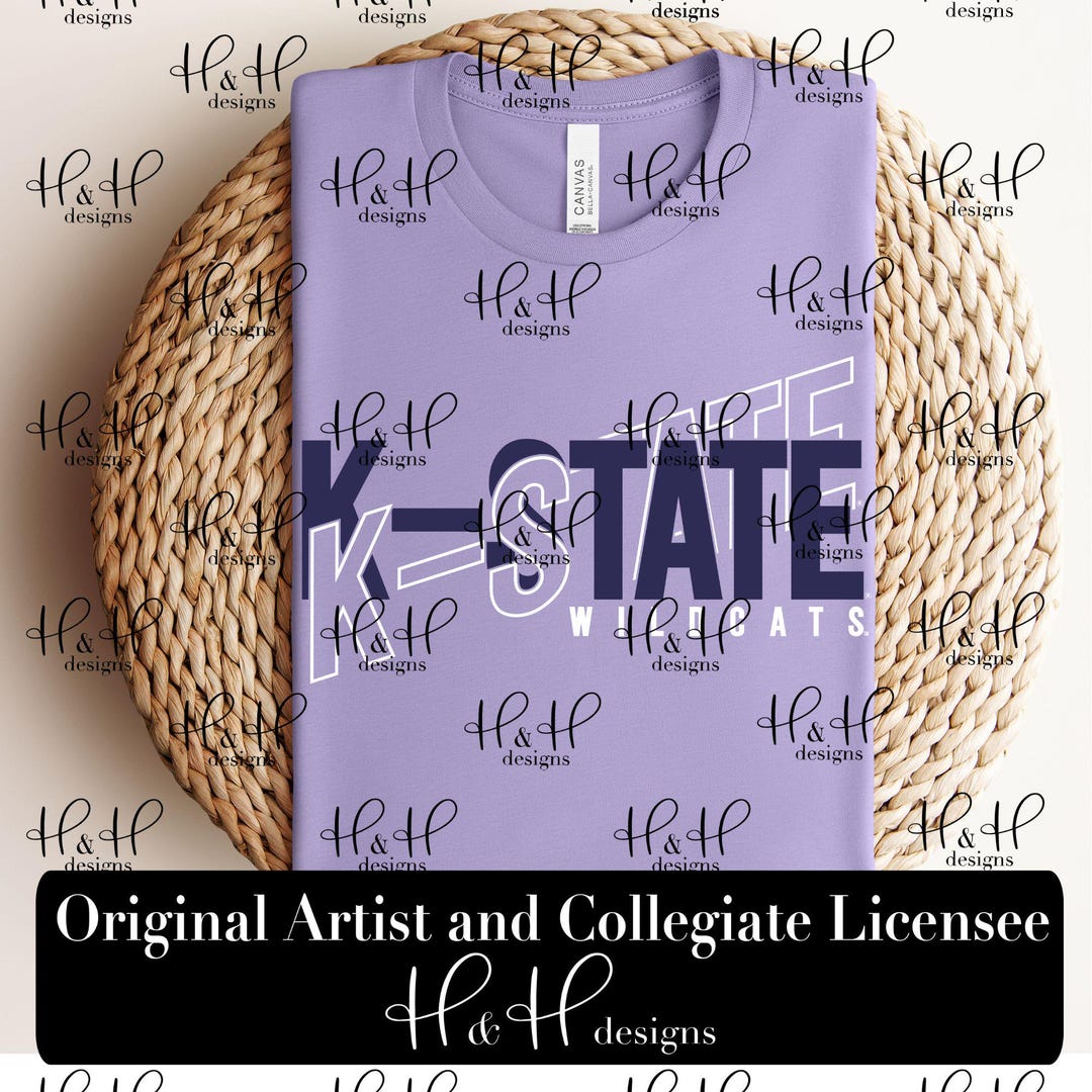 K-state Double Vision ~ Licensed K-state® Apparel ~ HHKSU173 - Etsy