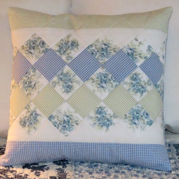 Patchwork Cushion - Etsy