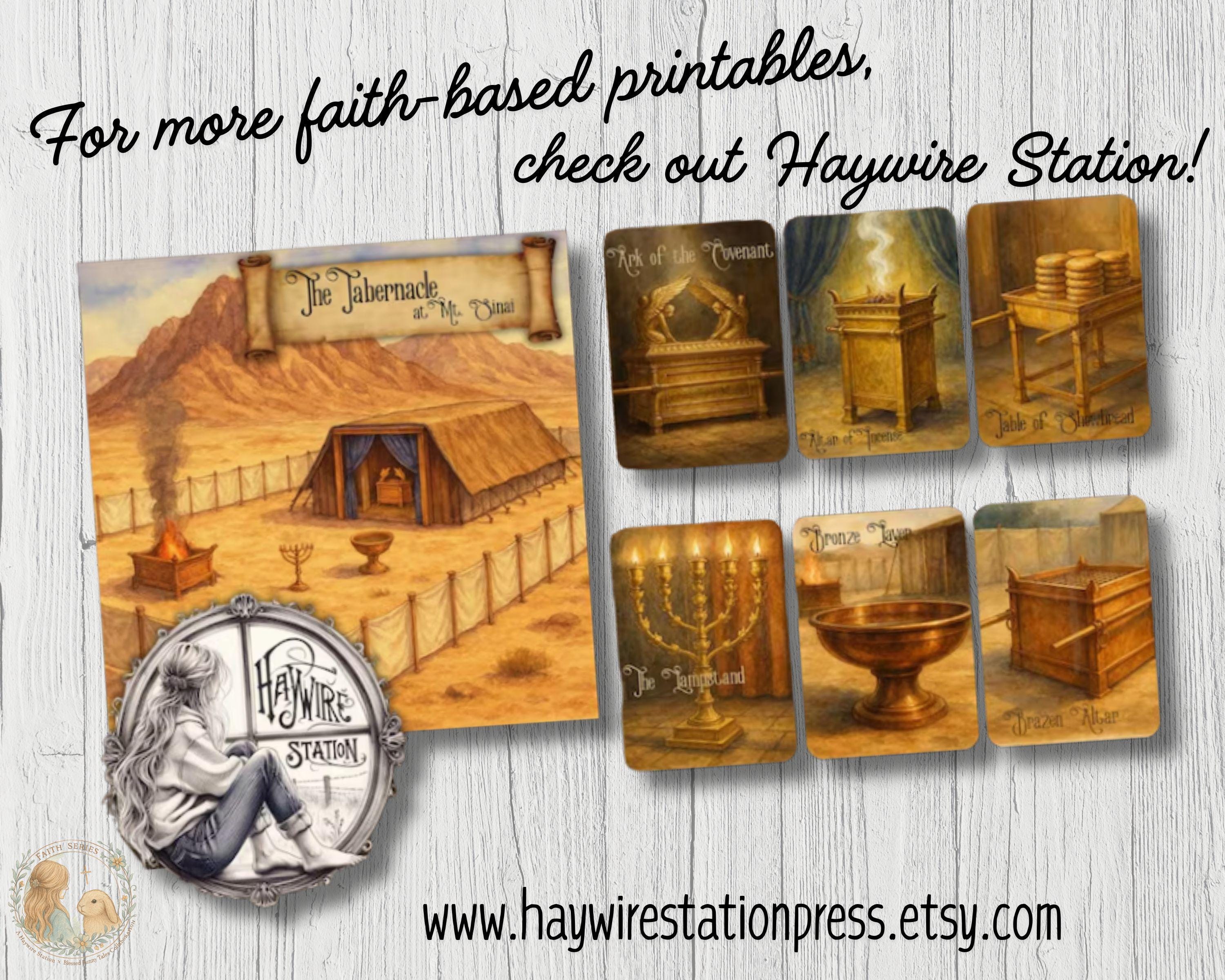 Tabernacle at Mt. Sinai Coloring Page: Bible Craft (PDF Printable) - Etsy
