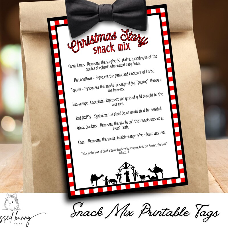 Chex Mix Tags - Etsy