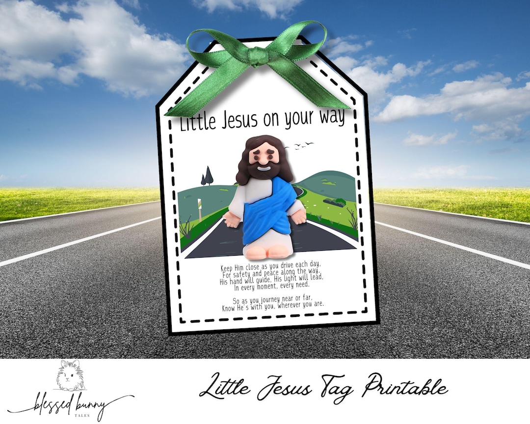 Little Jesus Printable Tags: Inspirational Handouts (PDF) - Etsy