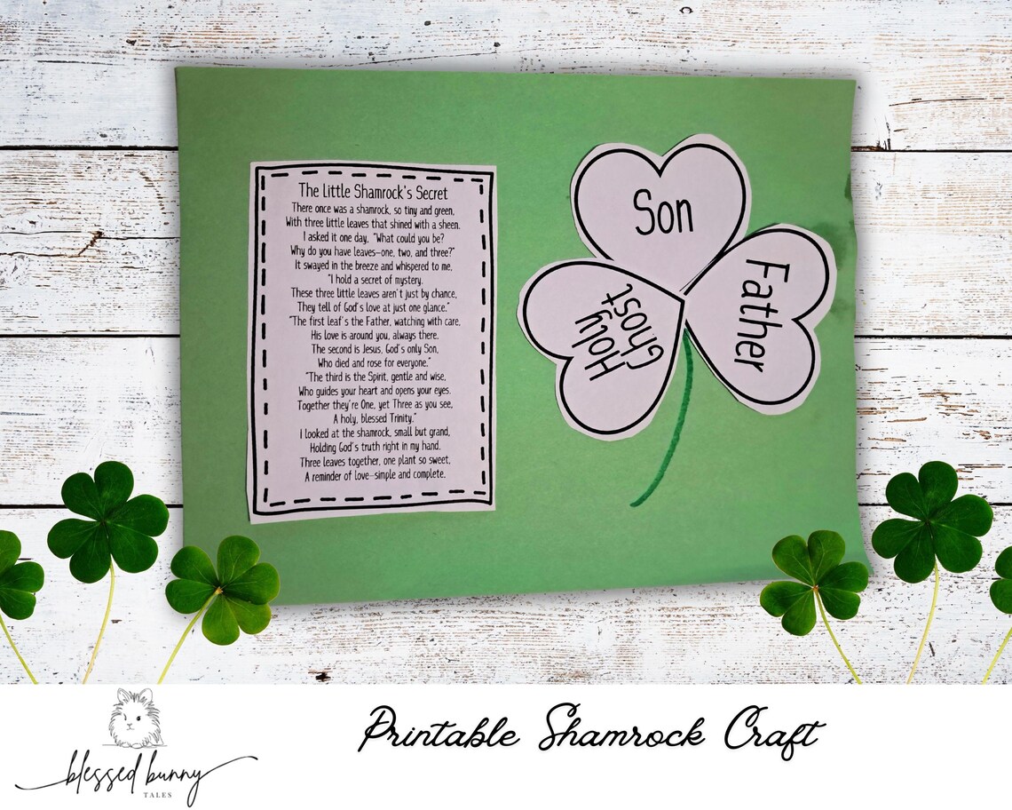 Holy Trinity Craft- Bible Lesson- Sunday School- Homeschool Printable ...