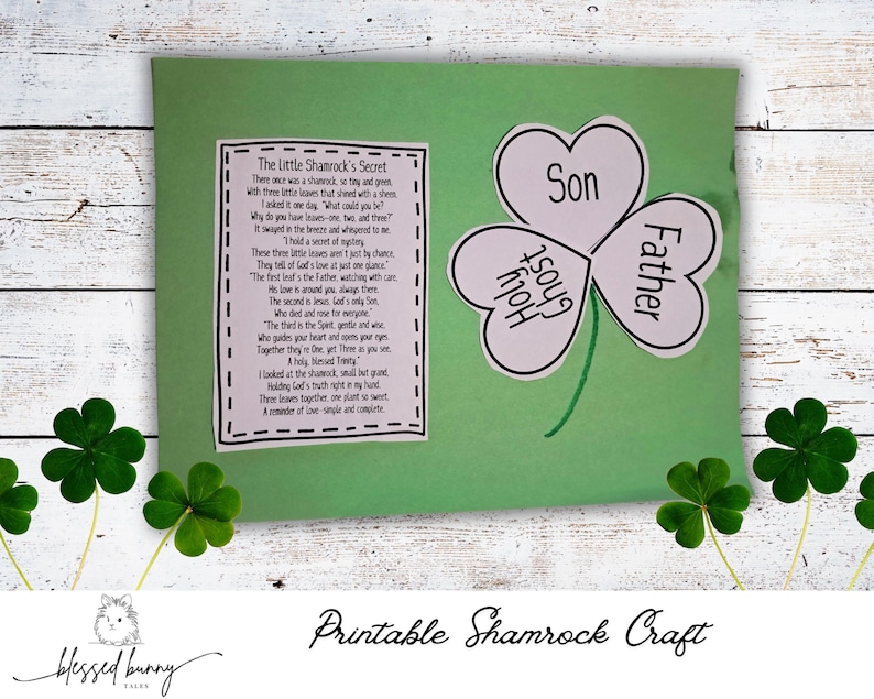 Holy Trinity Craft- Bible Lesson- Sunday School- Homeschool Printable ...