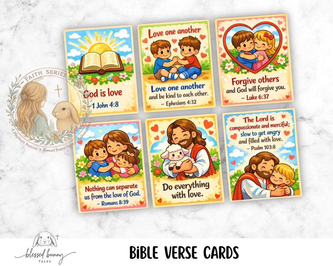 Faith Based Cards: Printable (PDF) - Etsy