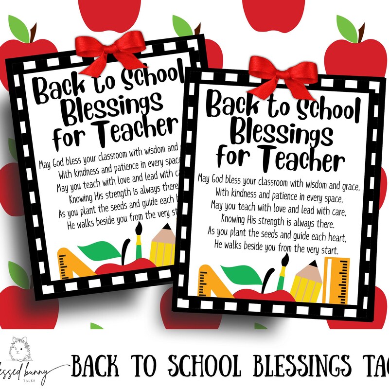 Blessings for a Teacher - Etsy