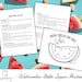 3-page Printable Watermelon Bible Lesson & Coloring Page | Summer VBS ...