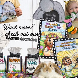 Faith Based Easter Craft: Printable (PDF) - Etsy