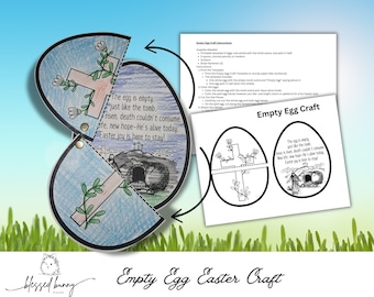 Printable Empty Tomb Craft | Easter Resurrection Activity for Kids ...