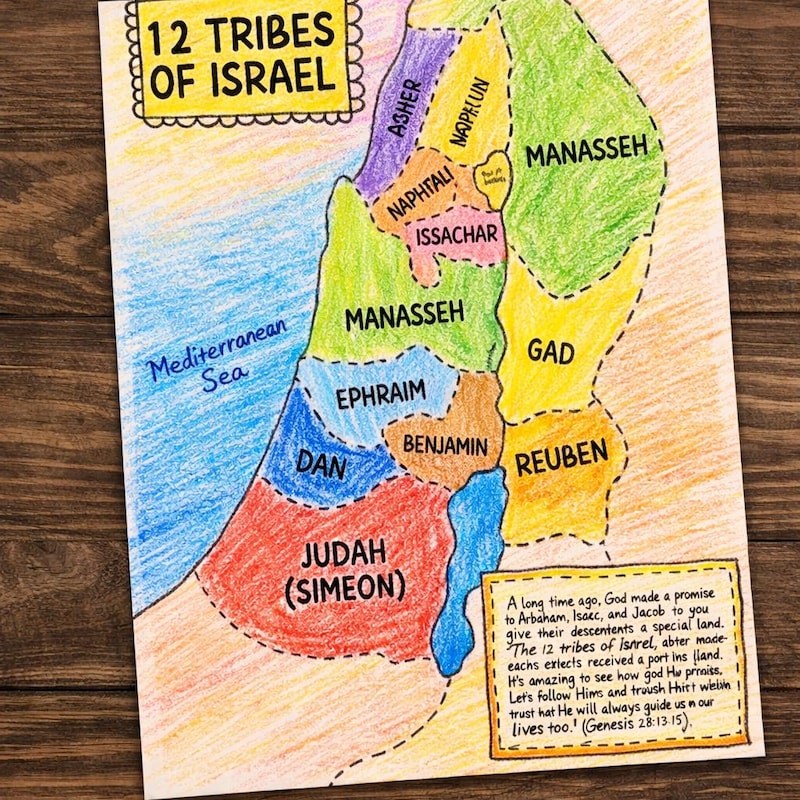 Map of Bible Prints - Etsy