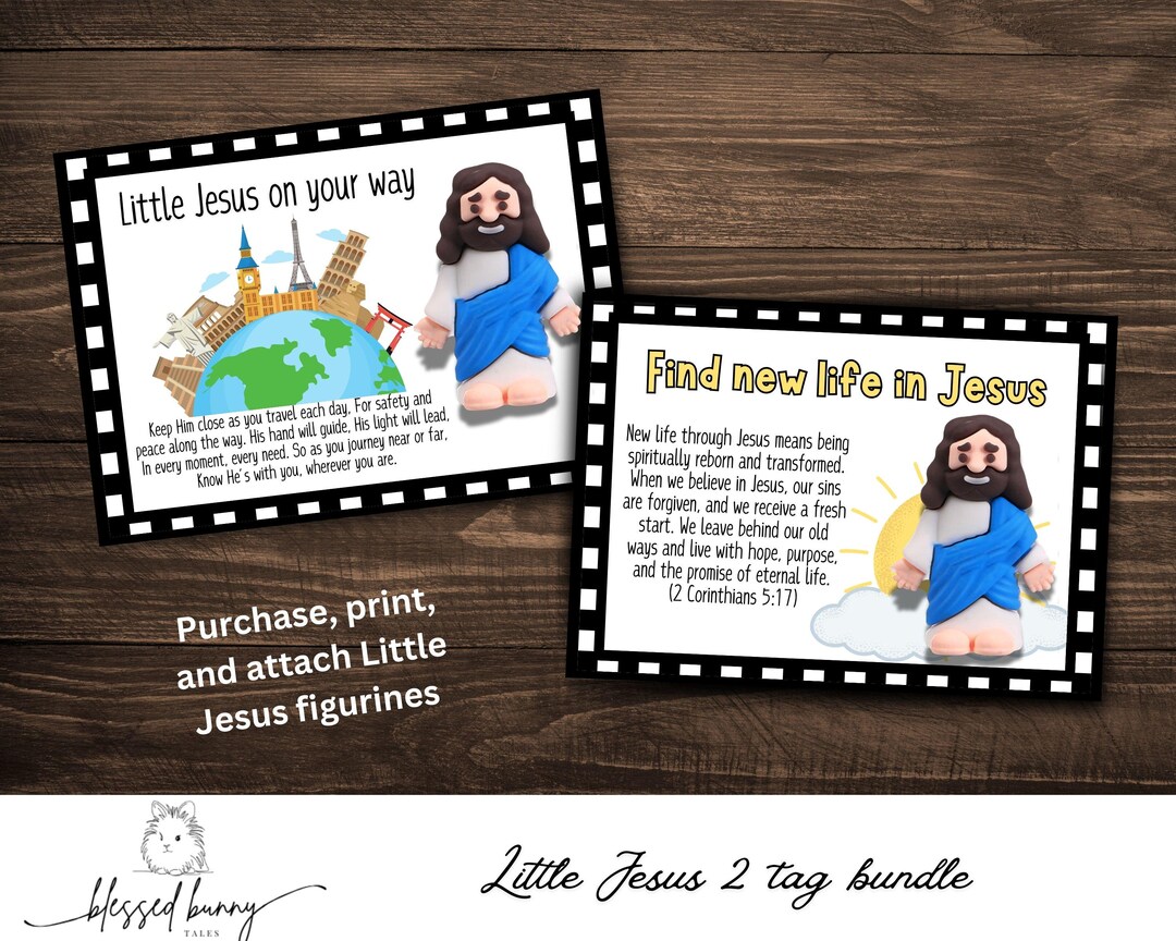 Little Jesus Figurine Tags: Travel Blessings, Christian Gifts ...