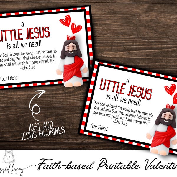 Christian Valentines Love Scripture Cards | Kids Valentine's Day Cards ...