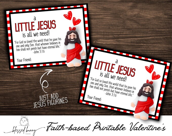 Christian Valentines Love Scripture Cards | Kids Valentine's Day Cards ...