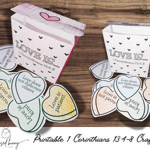 Christian Valentine's Day Craft: Printable (PDF) - Etsy