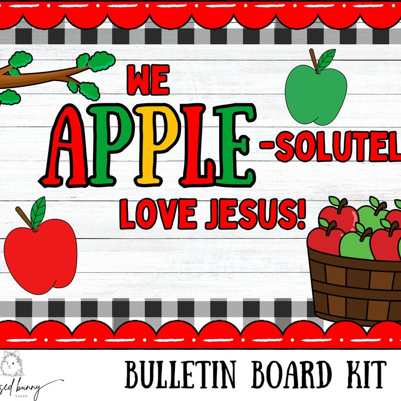Apple Bulletin Board - Etsy