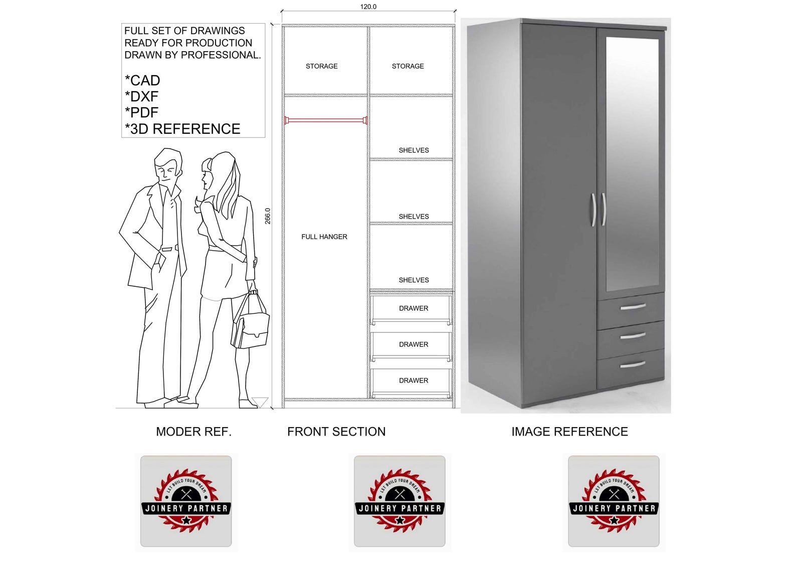 Wardrobe Cabinet Plans / CAD, Pdf & Dxf Download. I Do Custom Design - Etsy