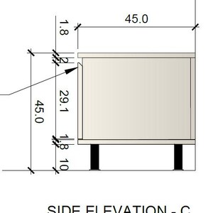 Modern TV Unit Autocad Drawing, Full Set Drawing Ready for Production ...