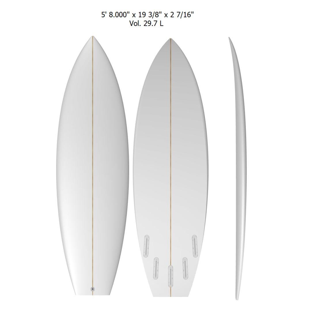 High-performance Surfboard - 3D Design File Download - Etsy
