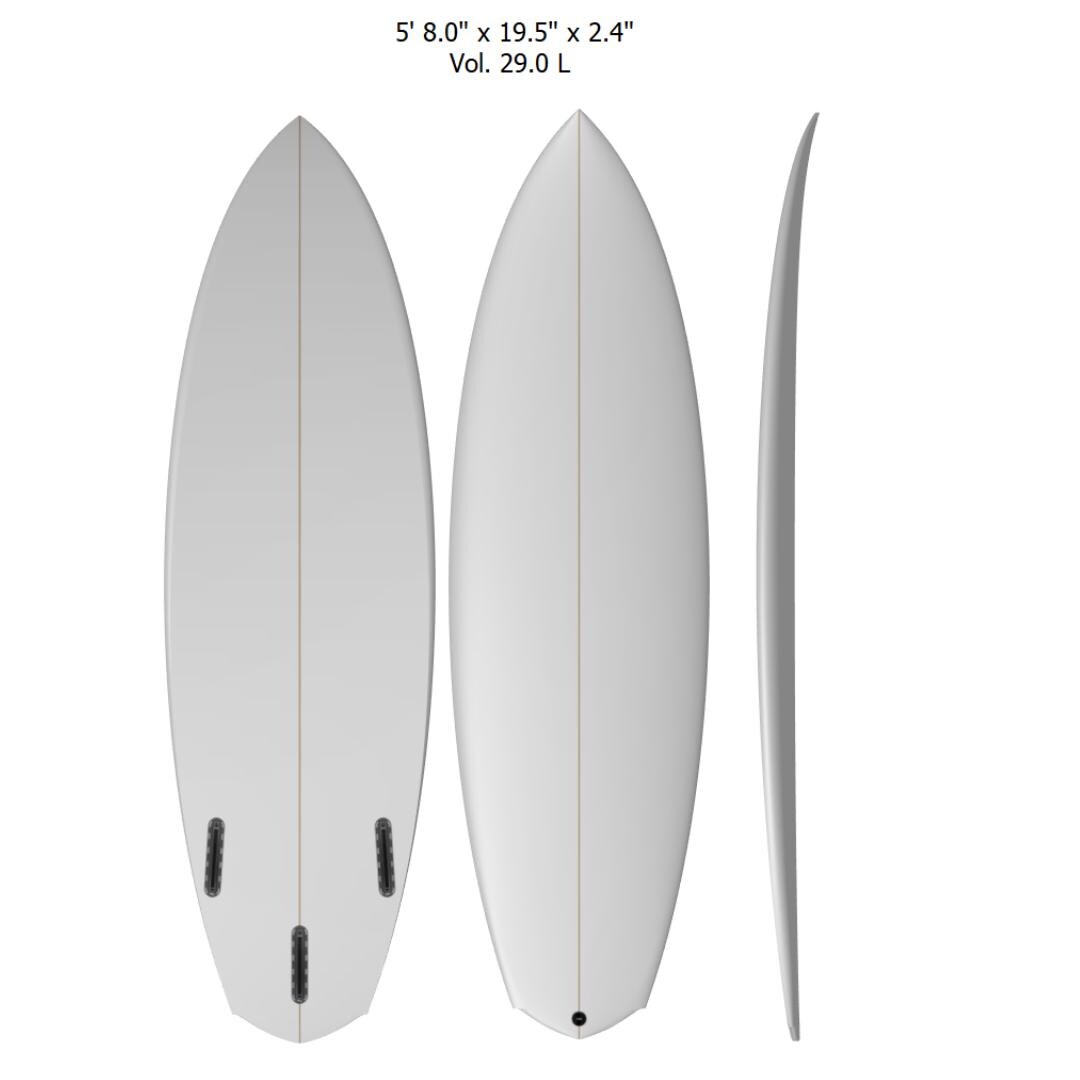 High-performance Surfboard - 3D Design File Download - Etsy