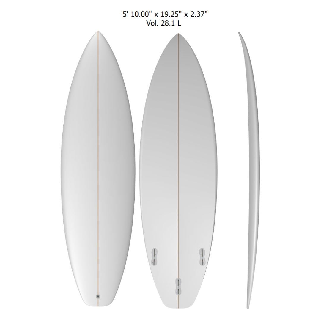 High-performance Surfboard - 3D Design File Download - Etsy