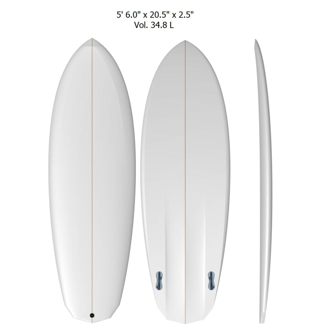 Plasmic Diamond Surfboard Design Shape3d File Download - Etsy