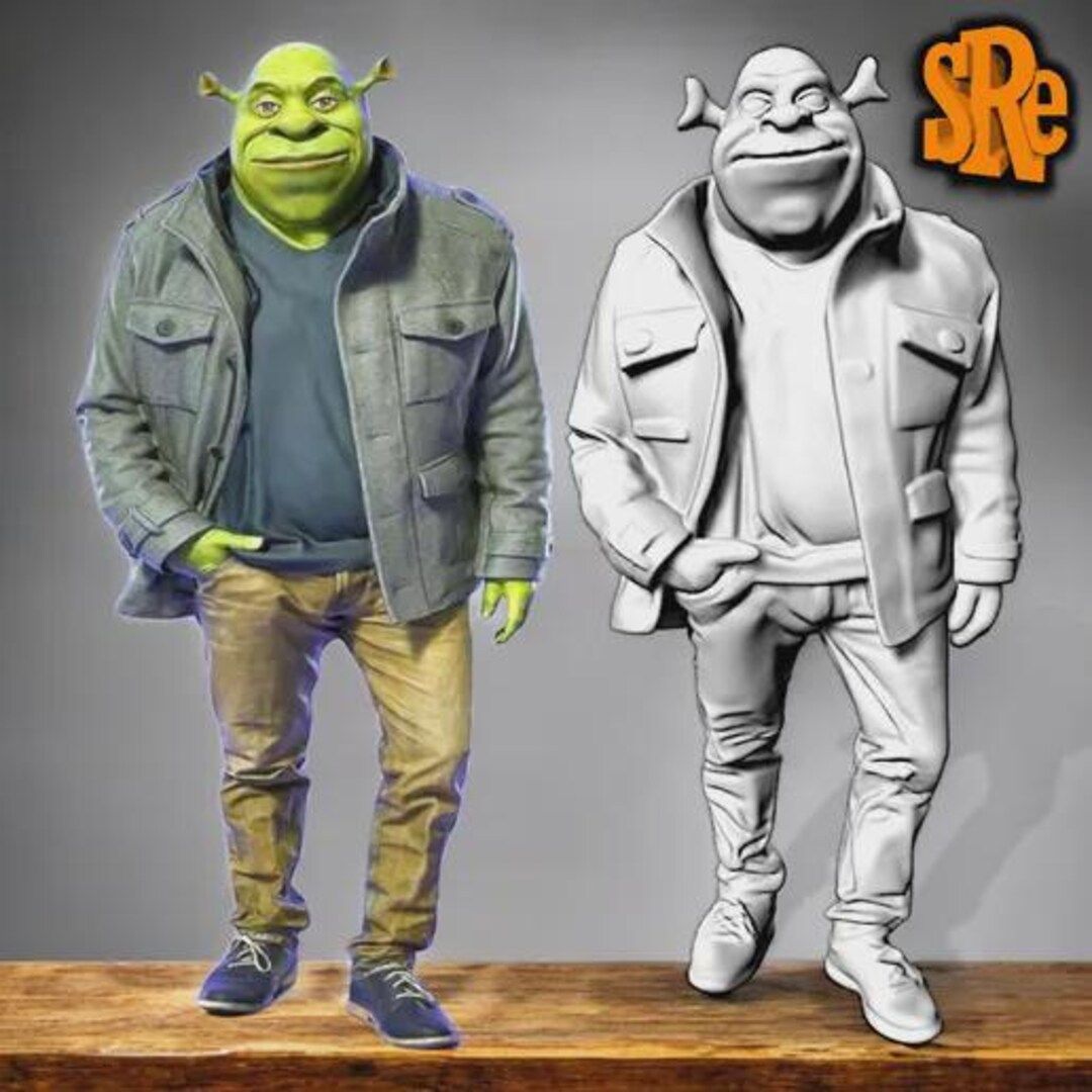 Urban Style Diy Paint Shrek - Etsy