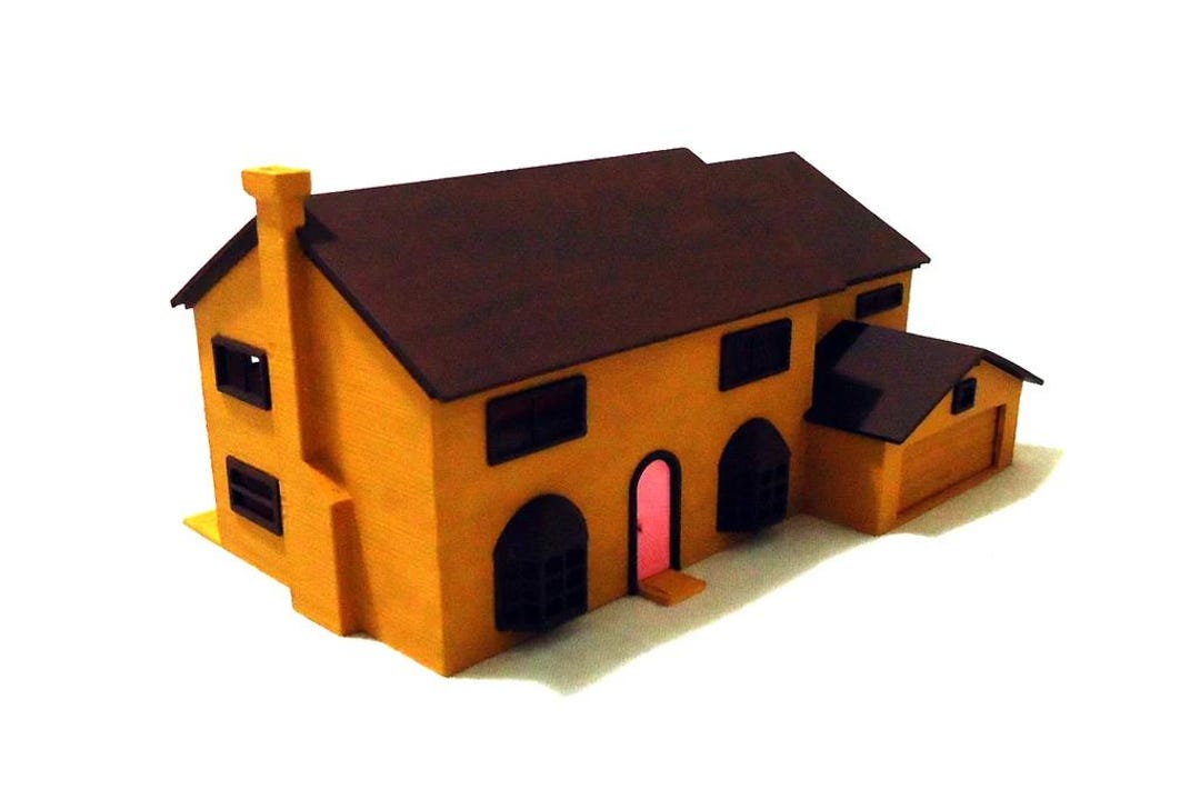 The Simpsons House - Etsy