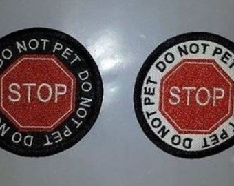 Do Not Pet Patch - Etsy