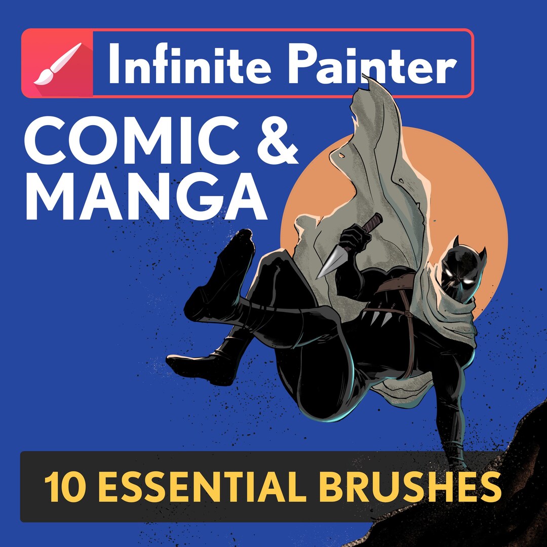 Infinite Painter Brushes: Comic & Manga Art, Sketch, Ink (digital ...