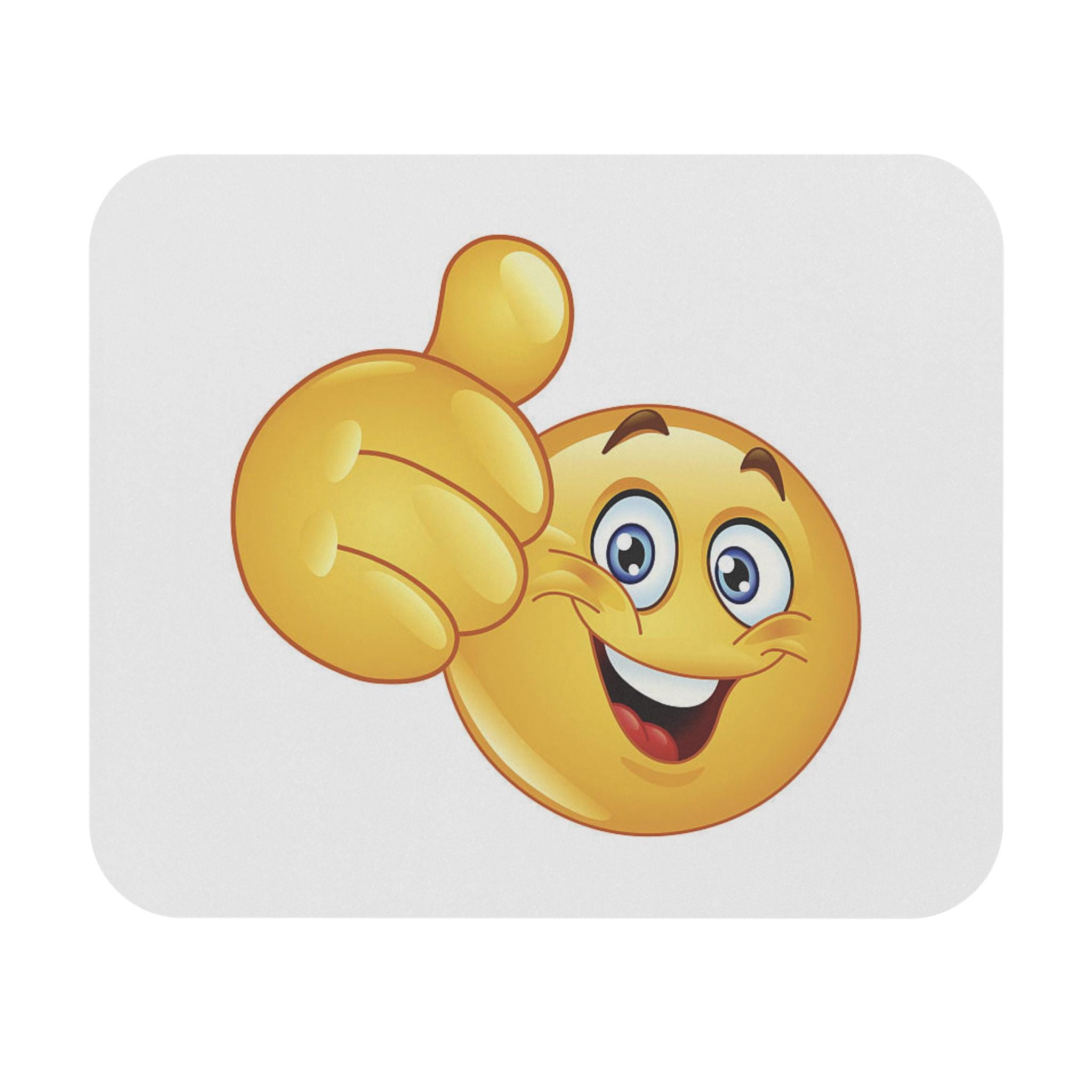 Thumbs up Emoji Mouse Pad - Etsy