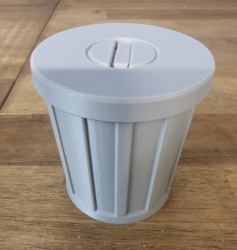 Trash Can ONLY, STL File, 3d Printer File - Etsy