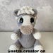 Crochet Pattern: Nutmeg the Horse and Pebbles the Zebra - Etsy