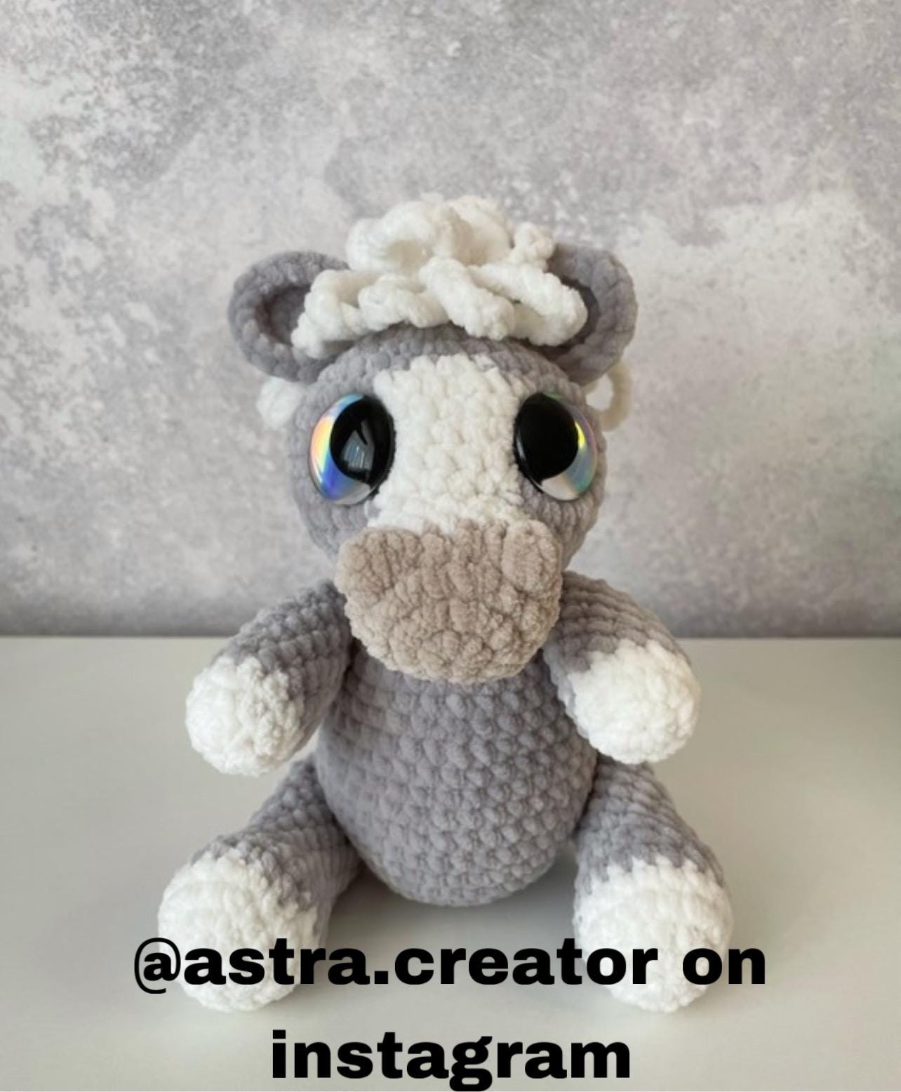 Crochet Pattern: Nutmeg the Horse and Pebbles the Zebra - Etsy