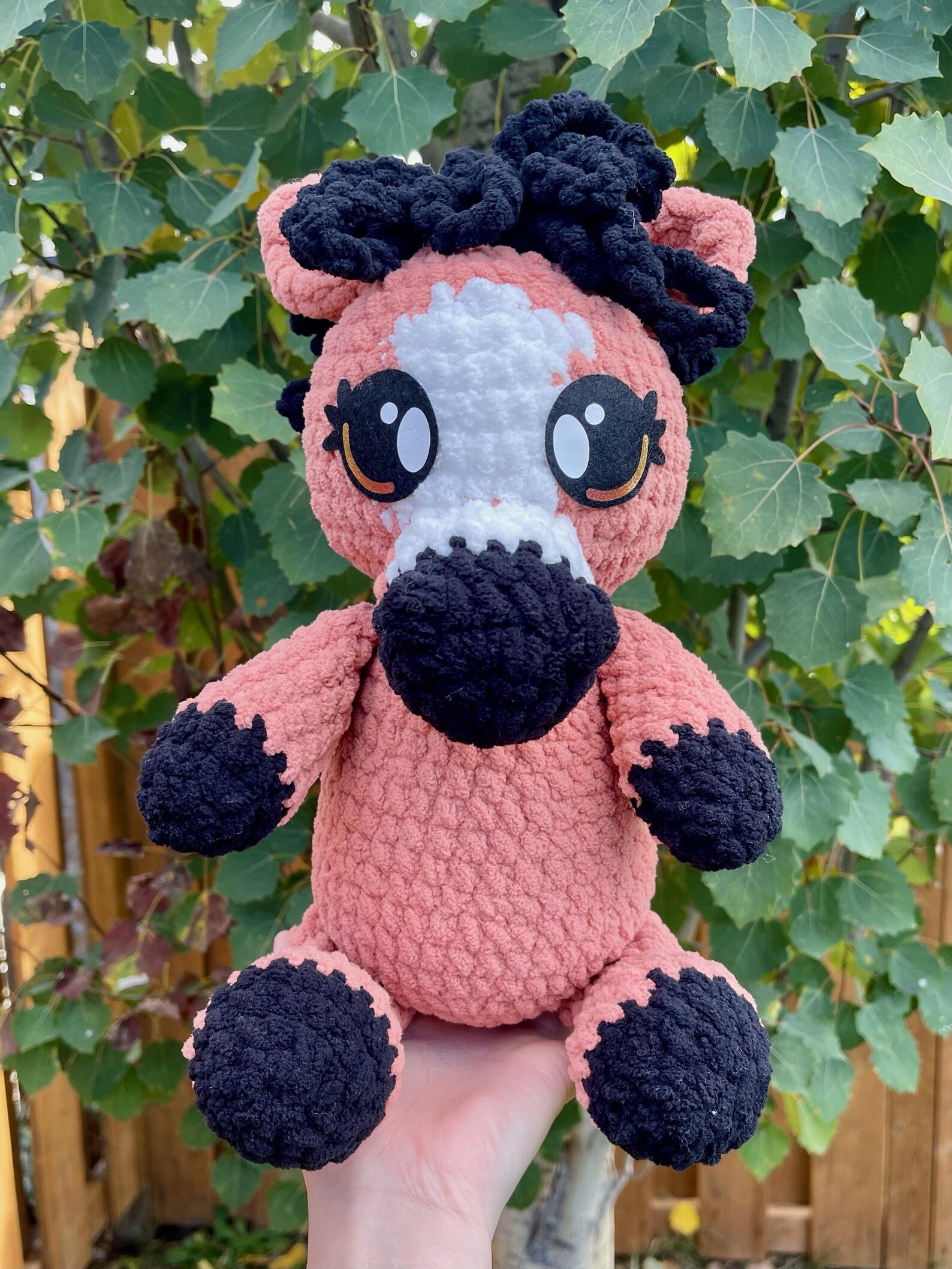 Crochet Pattern: Nutmeg the Horse and Pebbles the Zebra - Etsy