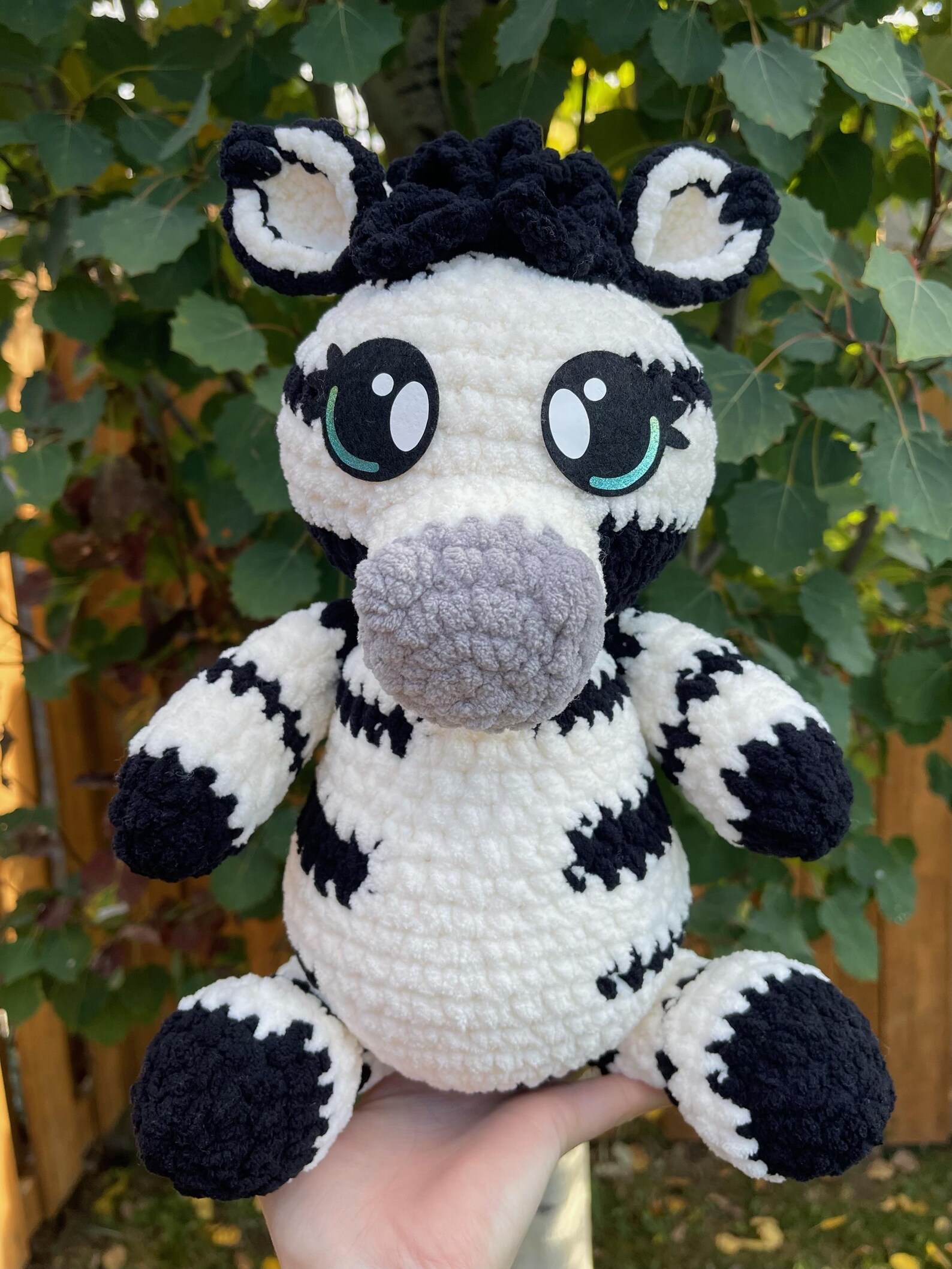 Crochet Pattern: Nutmeg the Horse and Pebbles the Zebra - Etsy