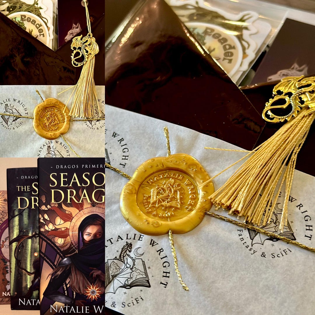 Fantasy Book Box • Season of the Dragon Signed Softcover With Dragon ...