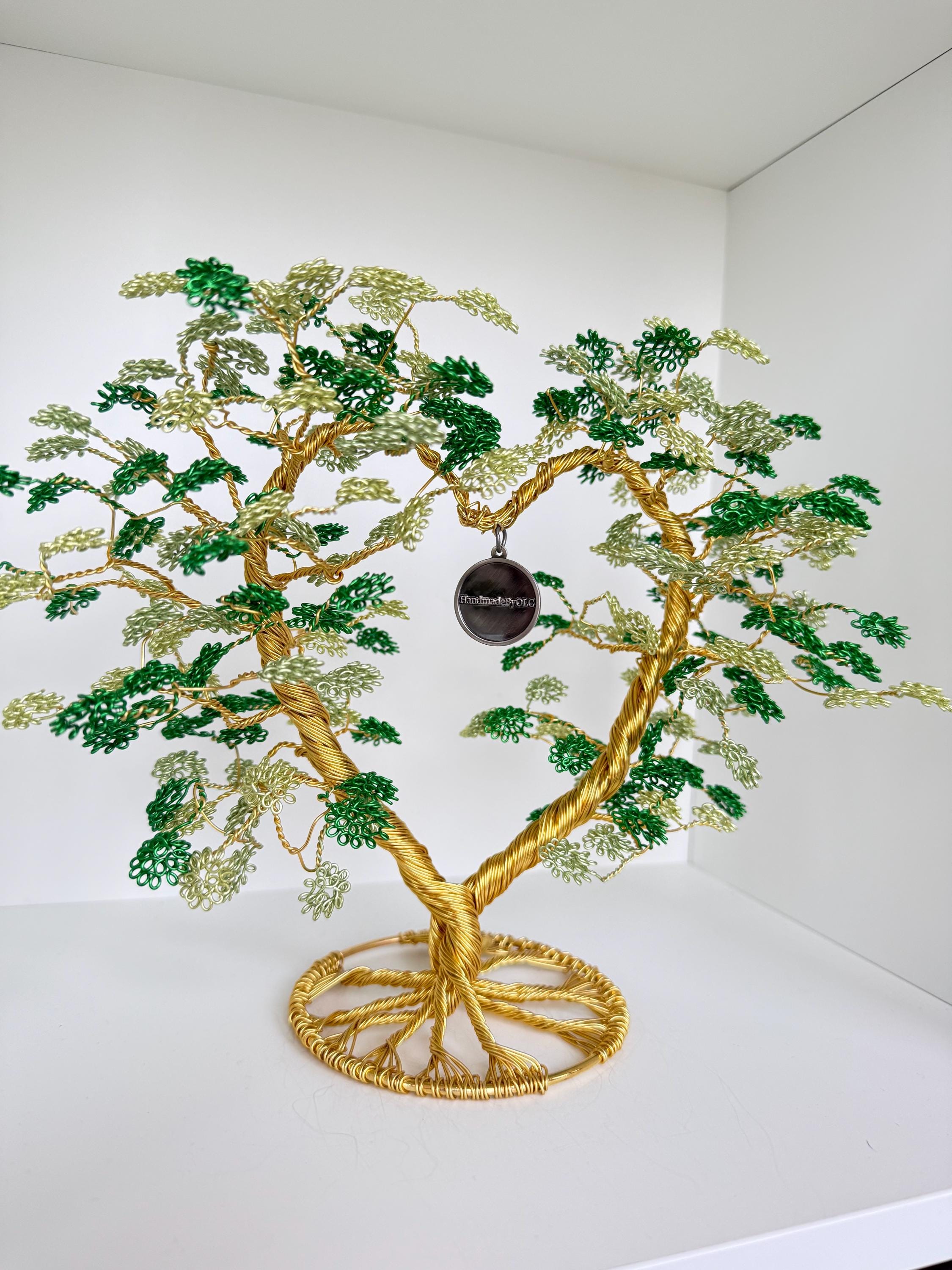 Handmade Wire Tree Heart Shaped. Can Be Made in Colors of Your Choice ...