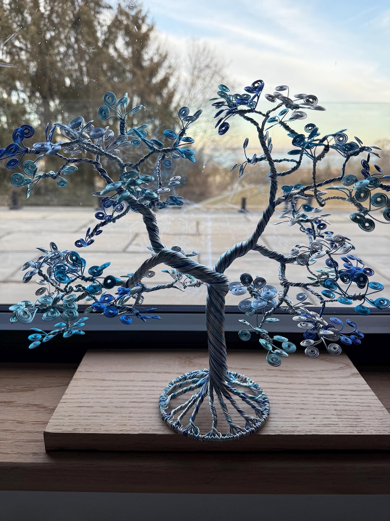 Wire Tree Handmade. Can Be Made in Colors of Your Choice - Etsy