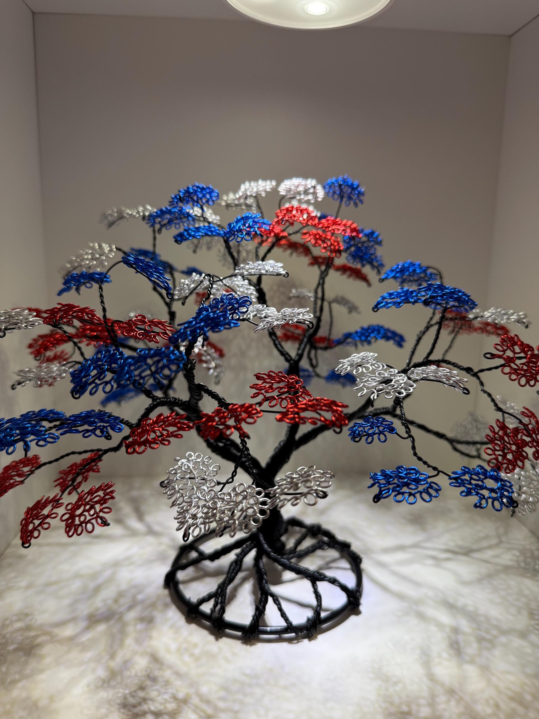 Wire Tree Handmade. Can Be Made in Colors of Your Choice - Etsy