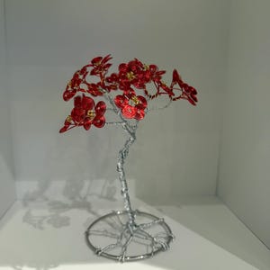 Wire Tree Handmade. Can Be Made in Colors of Your Choice - Etsy
