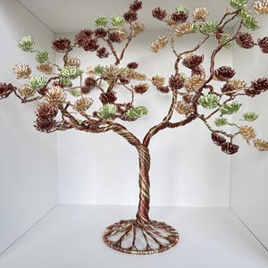 Wire Tree Handmade. Can Be Made in Colors of Your Choice - Etsy